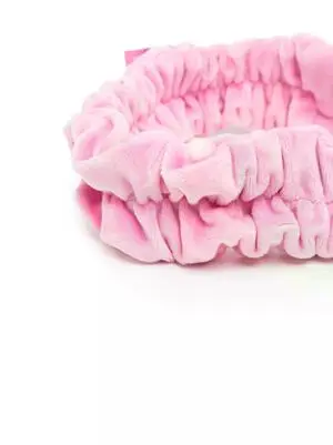 TEAM WANG DESIGN Textured Drawstring Headband - Pink