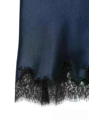 Carine Gilson Silk Satin Top