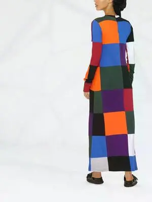 Colville Upcycled Patchwork Long Dress