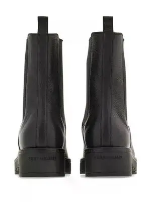 FERRAGAMO Leather Chelsea Boots