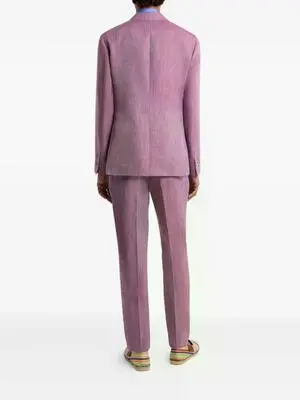 Etro Slub-texture Blazer - Pink