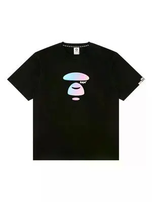 AAPE BY *A BATHING APE Cotton T-shirt - Black