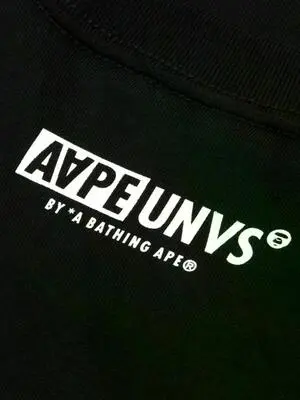 AAPE BY *A BATHING APE Cotton T-shirt - Black