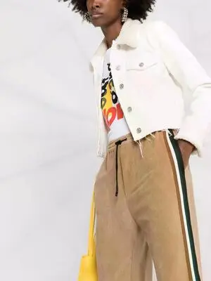Dsquared2 Side-stripe Corduroy Track Pants