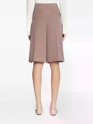 LANVIN Pleated Culotte Shorts
