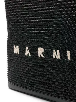 Marni Tropicalia Raffia Tote Bag