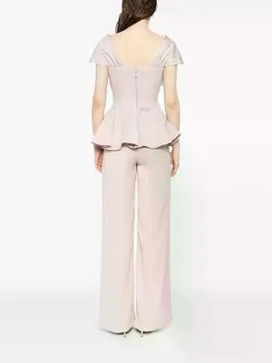 SAIID KOBEISY Draped Bow Set