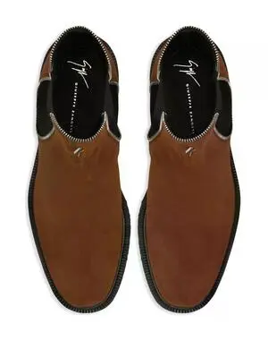 GIUSEPPE ZANOTTI Jaky Suede Chelsea Boots