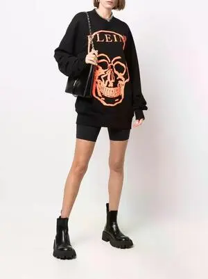 Philipp Plein Logo-print Long-sleeve Sweatshirt