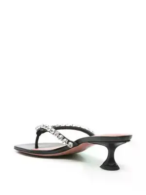 Amina Muaddi 40mm Gigi Sandals