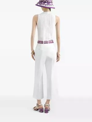 Dolce & Gabbana Ribbed Sleeveless Knit Top