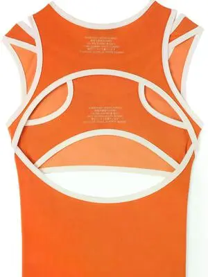 Sunnei Crew Neck Cut-out Tank Top
