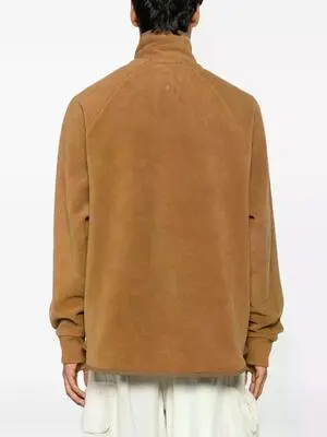 Tommy Hilfiger Logo-embroidered Fleece Sweatshirt