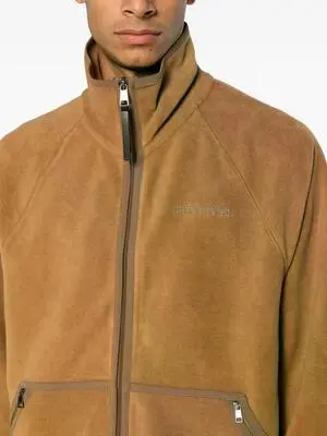 Tommy Hilfiger Logo-embroidered Fleece Sweatshirt