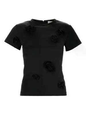 Sportmax Mendoza Floral-appliqué Top