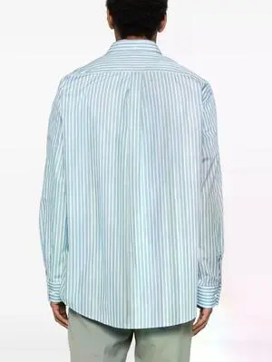 Études Studio Striped Shirt With Embroidered Warhol Graphics