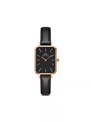 DANIEL WELLINGTON Quadro Pressed Sheffield 20x26mm Watch - Black