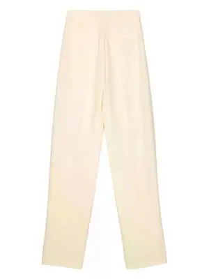 CHIARA FERRAGNI Crepe Pressed-crease Tapered Trousers