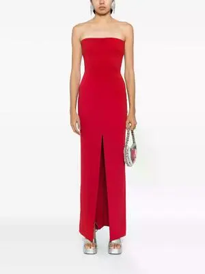 Solace London Bysha Maxi Dress - Red