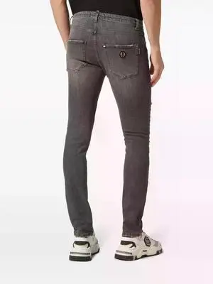 Philipp Plein Rock Star Mid-rise Slim-fit Jeans