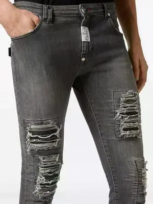 Philipp Plein Rock Star Mid-rise Slim-fit Jeans