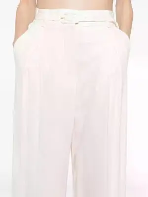 Gabriela Hearst Maura Silk Crepe Trousers