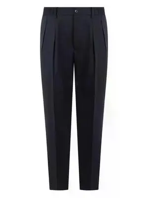 Tagliatore Box Pleat Pants For Men