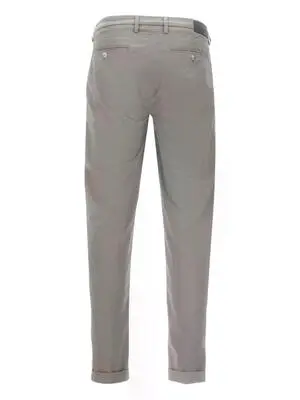RE-HASH Chinos With Button And Zip Fastening - Grey