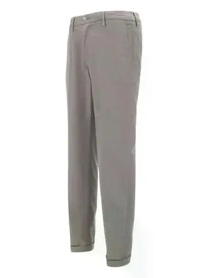 RE-HASH Chinos With Button And Zip Fastening - Grey
