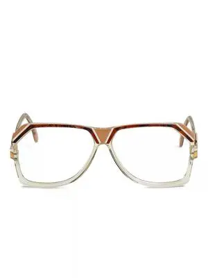 Cazal Oversized Tortoiseshell Glasses - Neutrals