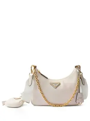 Prada Re-edition Shoulder Bag - Neutrals