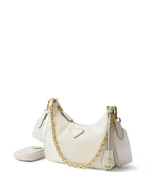 Prada Re-edition Shoulder Bag - Neutrals