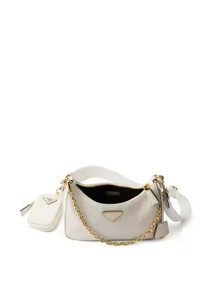 Prada Re-edition Shoulder Bag - Neutrals