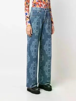 La DoubleJ Straight Leg Jeans