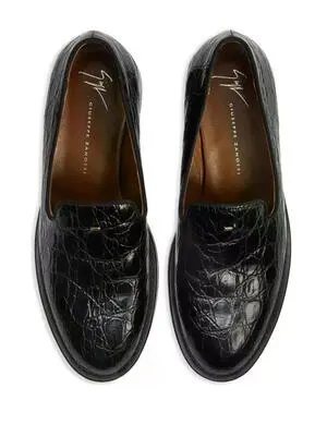 GIUSEPPE ZANOTTI Dories Leather Loafers