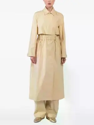 Rosetta Getty Elasticated Waist Trench Coat