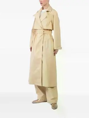 Rosetta Getty Elasticated Waist Trench Coat