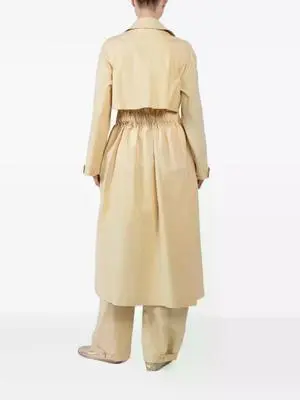 Rosetta Getty Elasticated Waist Trench Coat