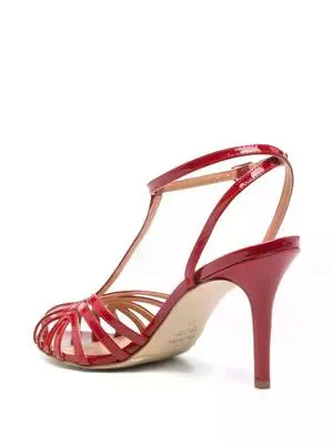 THE SELLER 80mm Leather Stiletto Sandals