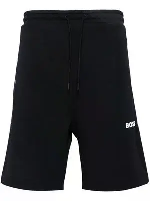 BOSS Logo-print Track Shorts