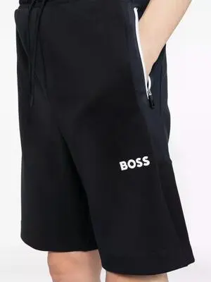 BOSS Logo-print Track Shorts