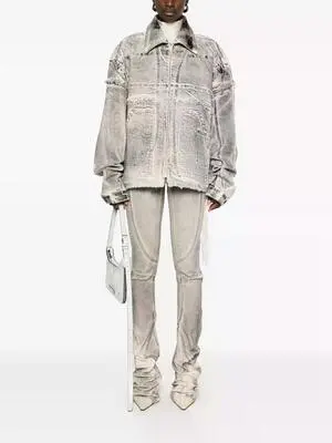 Ottolinger Draped Raw-cut Jeans