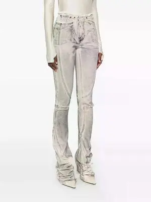 Ottolinger Draped Raw-cut Jeans