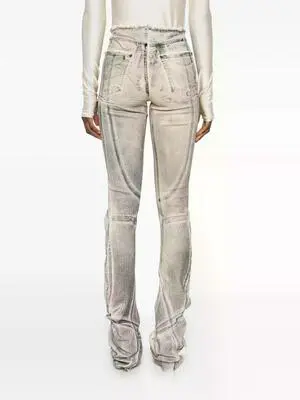 Ottolinger Draped Raw-cut Jeans