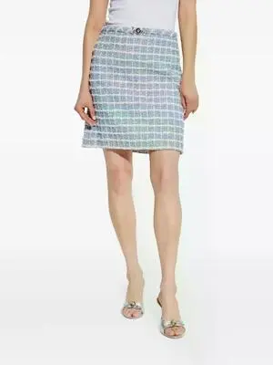 Versace Tweed Mini Skirt