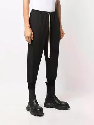 Alchemy Fashions Drawstring-waist Cropped Trousers