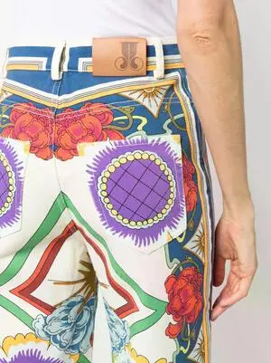 La DoubleJ Liberty Print Flared Jeans