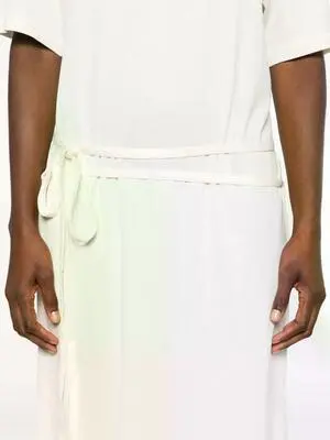 LEMAIRE Belted Maxi Dress - Neutrals