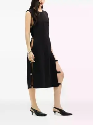 COURREGES Multi-strap Midi Dress