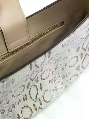 LANVIN Cheetah-print Tote Bag - Neutrals